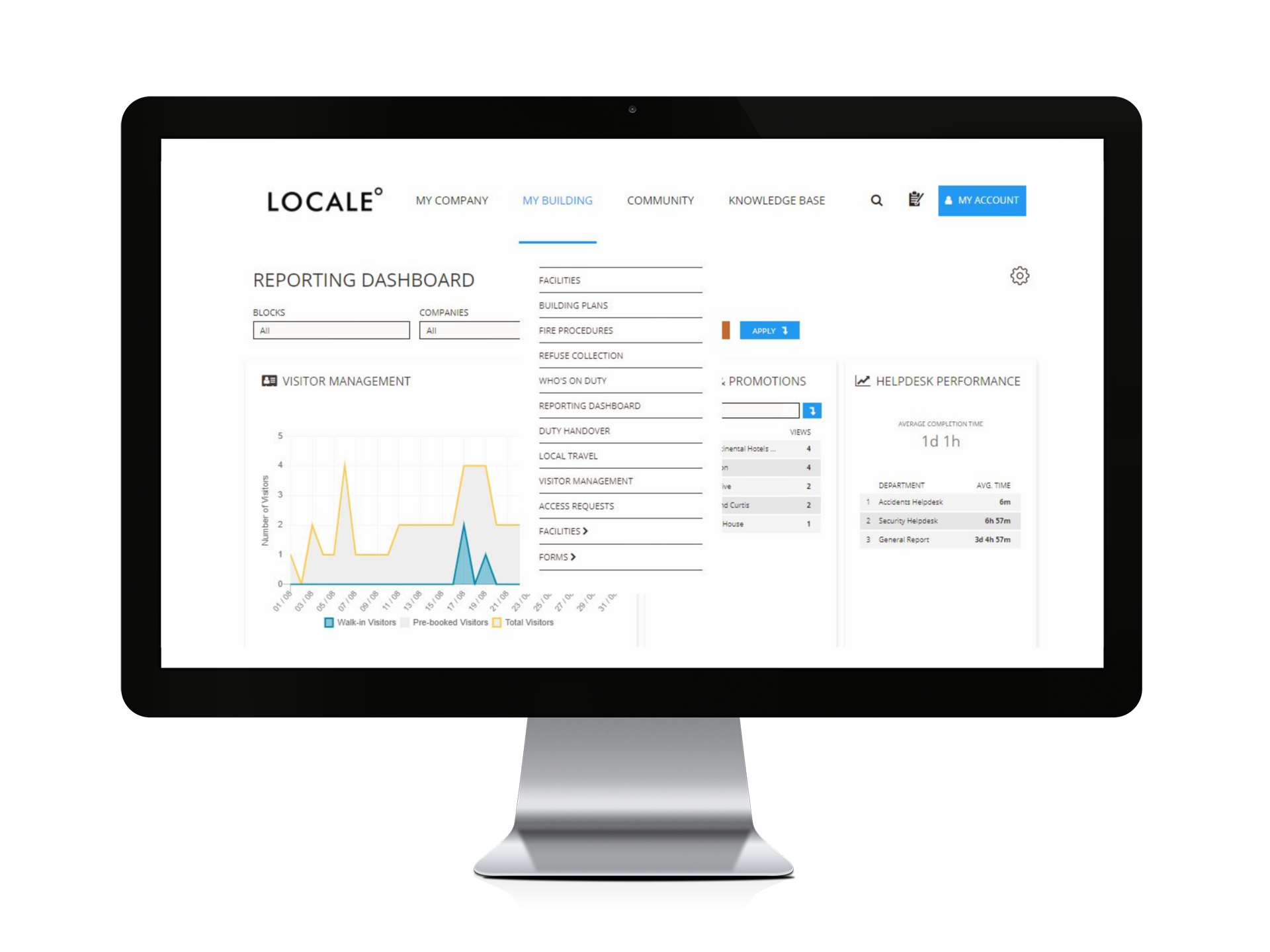 Live building insight available with Locale’s data & analytics